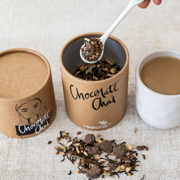 RealChai Chocolate Canister 100g | Real Chai